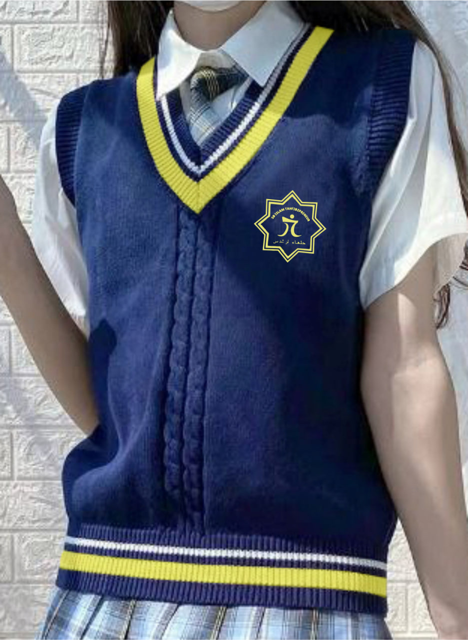 Desain Rompi Rajut Islamic School - STARS KONVEKSI